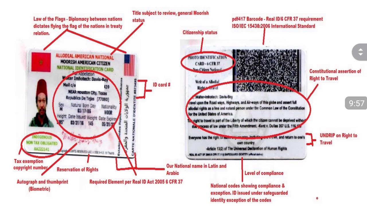 Real ID 2020 Deadline & Nationality cards - YouTube