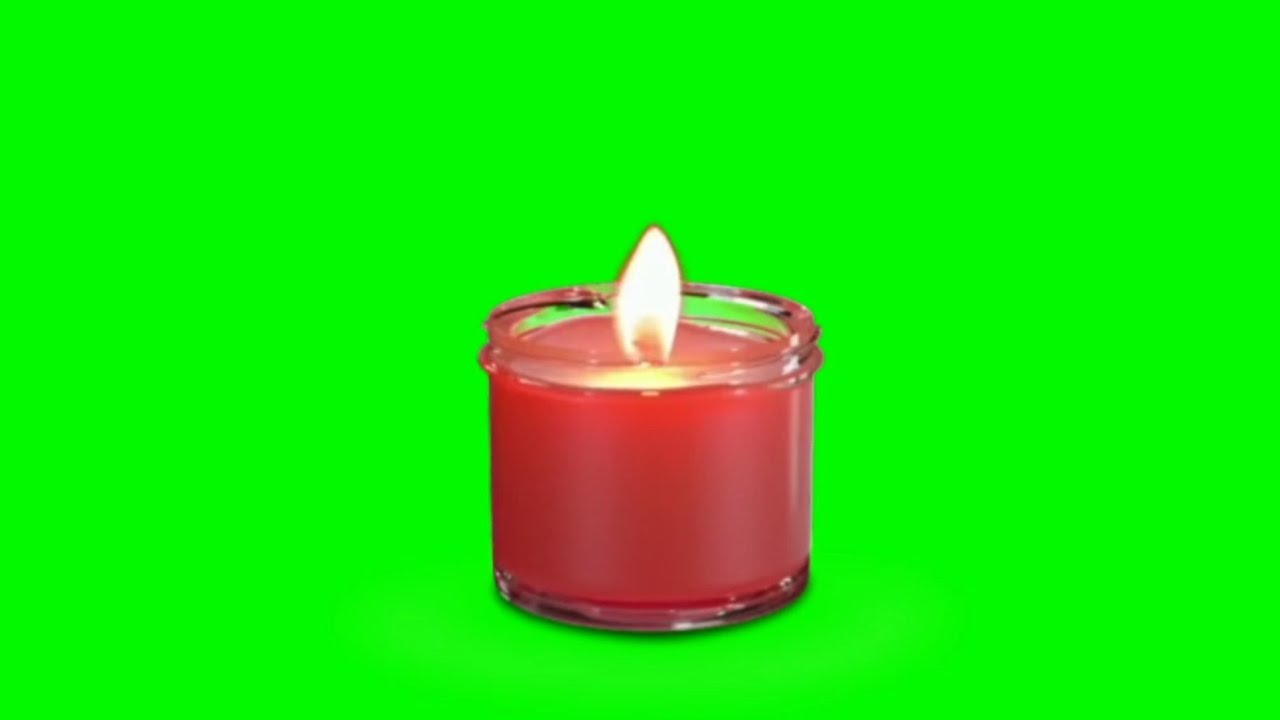 candle green screen video / candle green screen effect / no copyright ...