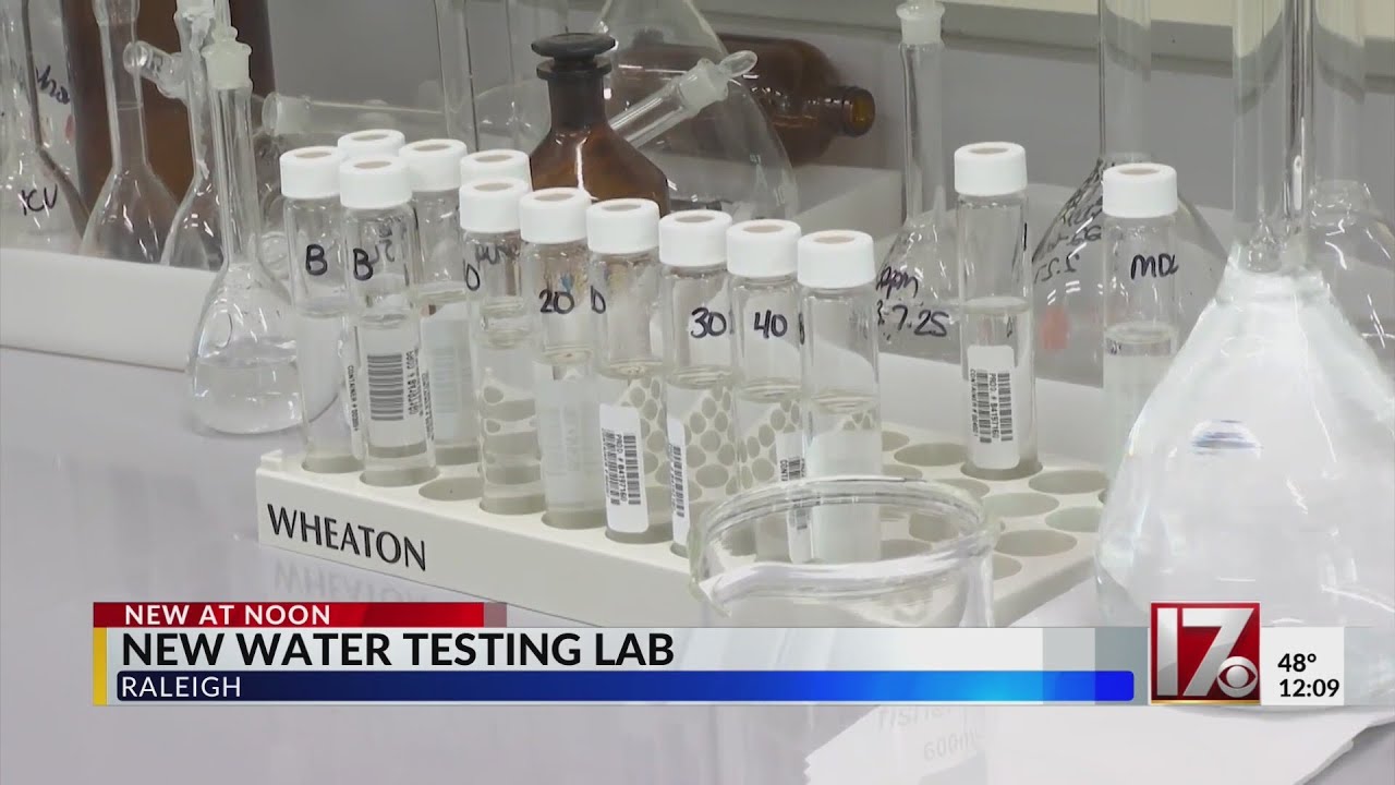 New water testing lab in Raleigh - YouTube