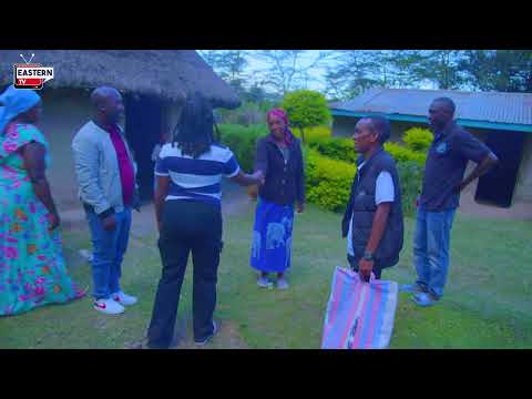 We are finally at officer Langat’s Shati ready to deliver him and his whole family 