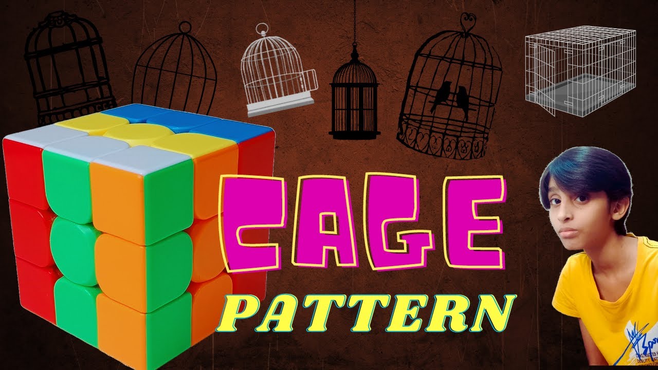Cage Pattern | 3x3 Rubik's Cube | [Pattern Series] | THE CUBE CORNER ...