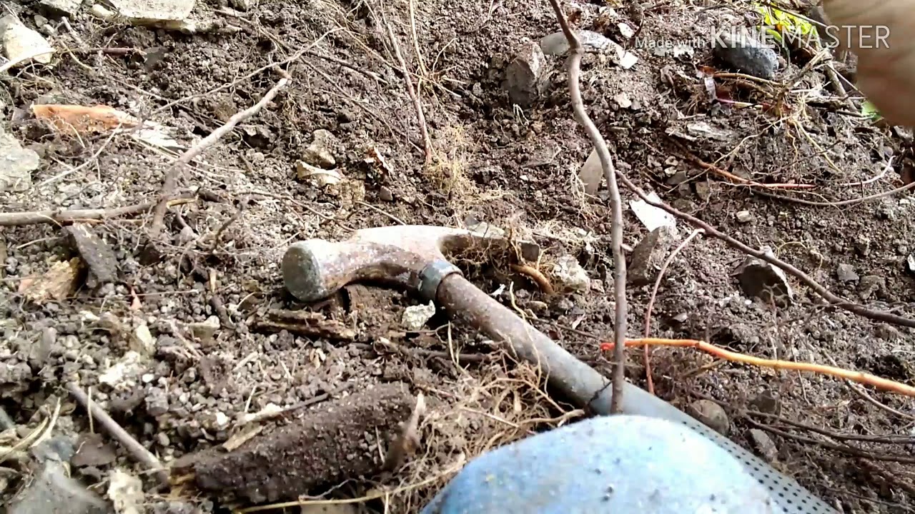 Old Trash pit digging.....part 1 of 2 - YouTube