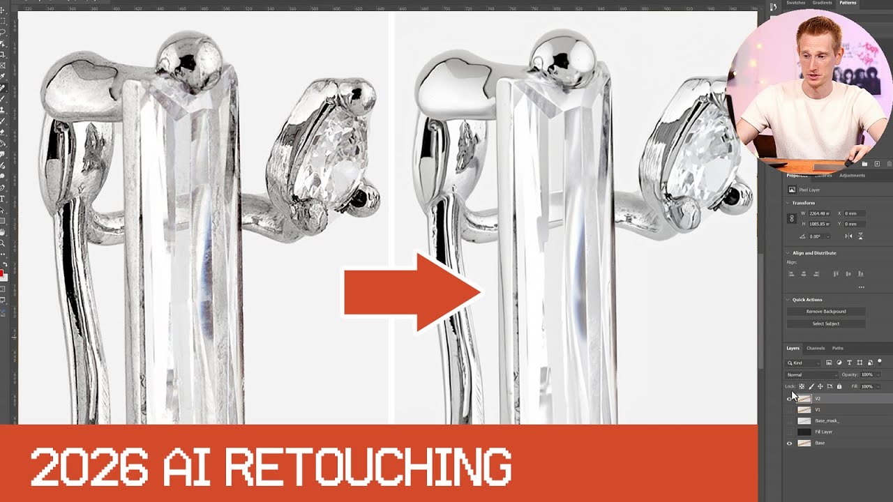 How High-End Jewelry Retouching AI Tool OIS GOLD Works - YouTube