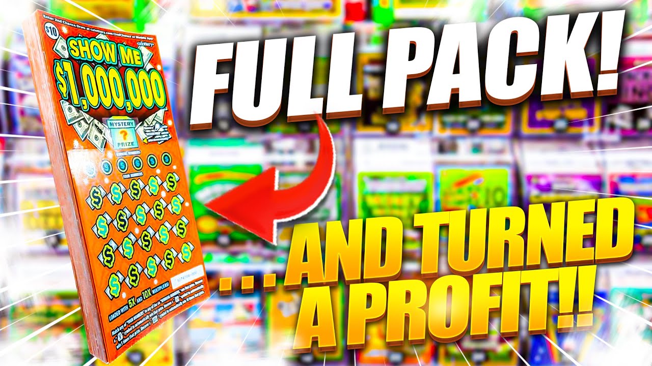 **FULL PACK** | NEW $10 "SHOW ME $1,000,000" CA Lottery Scratchers ...