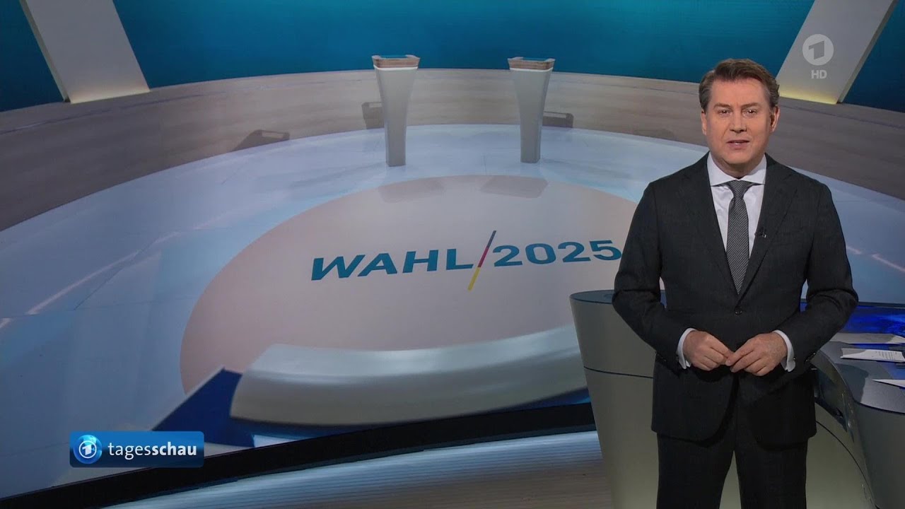 tagesschau 20:00 Uhr, 09.02.2025 - YouTube