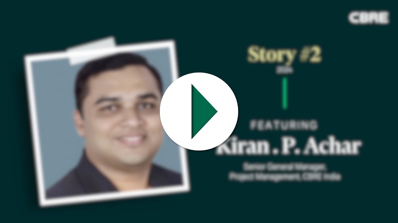 CBRE India | Rookie to Rockstar | Kiran P. Achar - YouTube