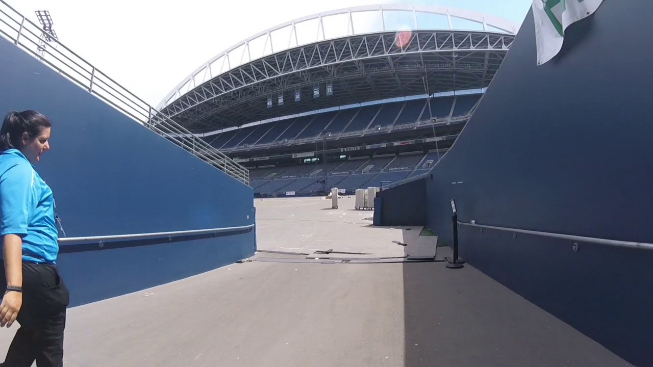 Behind the Scenes of Century Link Stadium (Stadium Tour) - YouTube