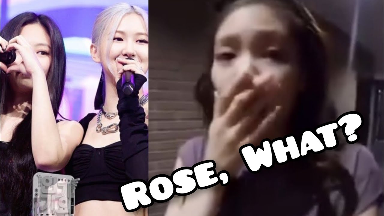 #short : Jennie got shocked by Rose but with a different reason. - YouTube