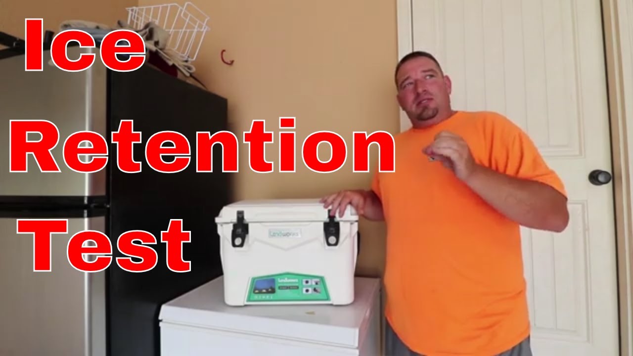 Landworks Cooler 20 QT Ice Test - YouTube