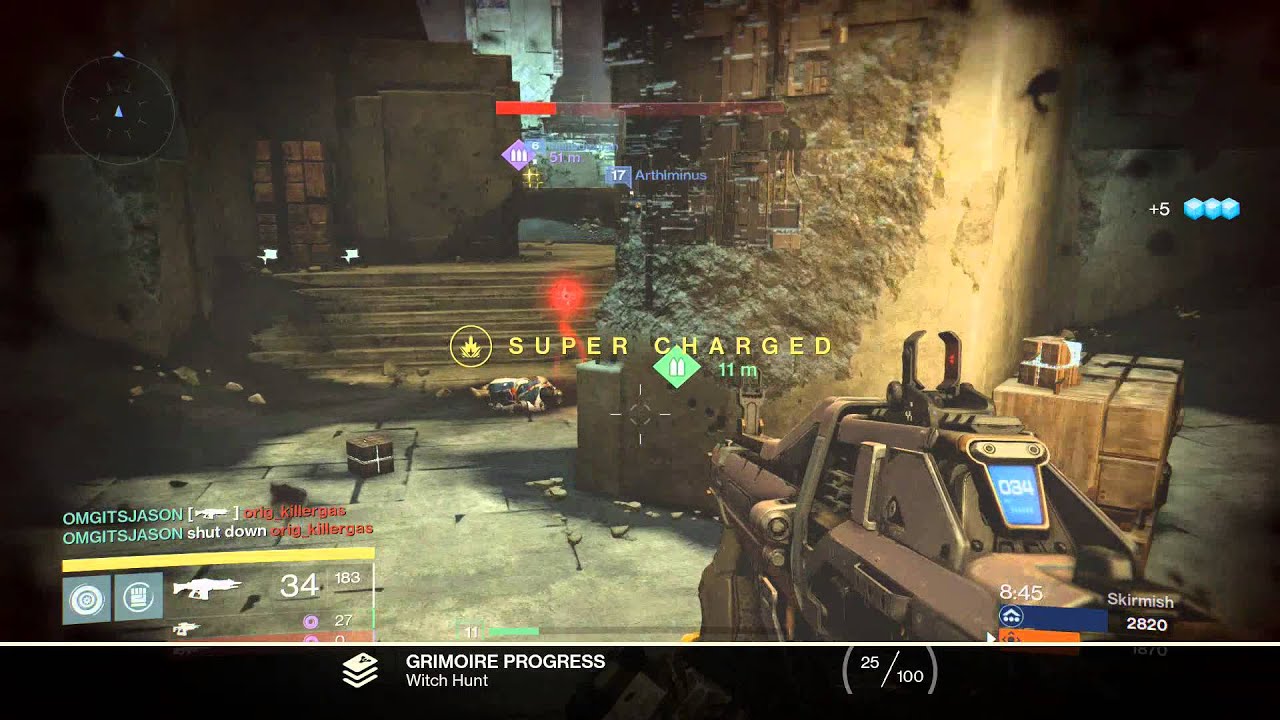 Destiny - Crucible: Skirmish on Burning Shrine Map: Online Multiplayer ...