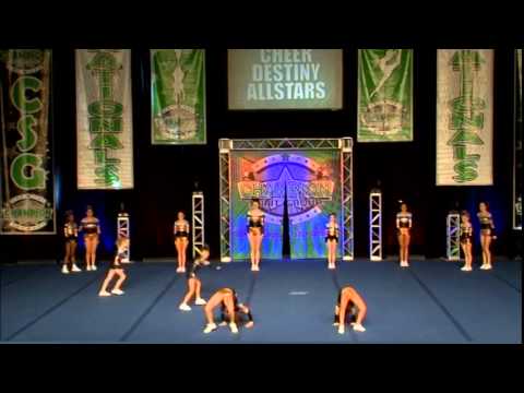 Cheer Destiny Allstars PRIDE Junior Level 1 Tournament of Champions ...