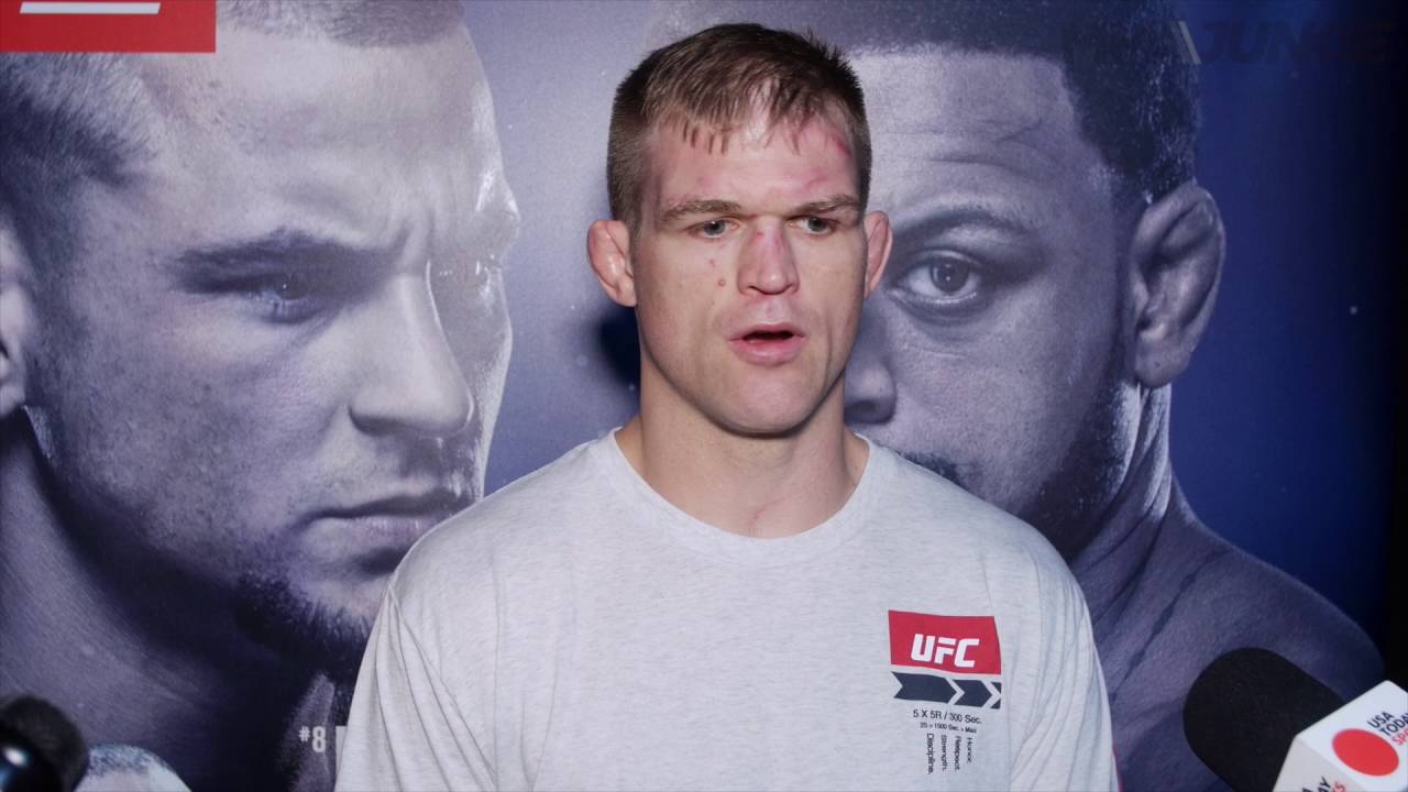Evan Dunham UFC Fight Night 94 post-fight interview - YouTube
