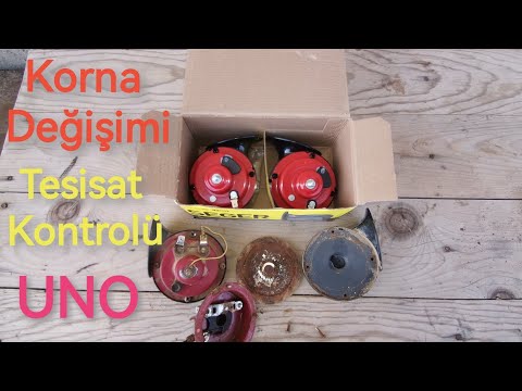 Korna Değişimi, Korna Tesisatı Kontrolü, Korna Çalmıyorsa Fiat Uno