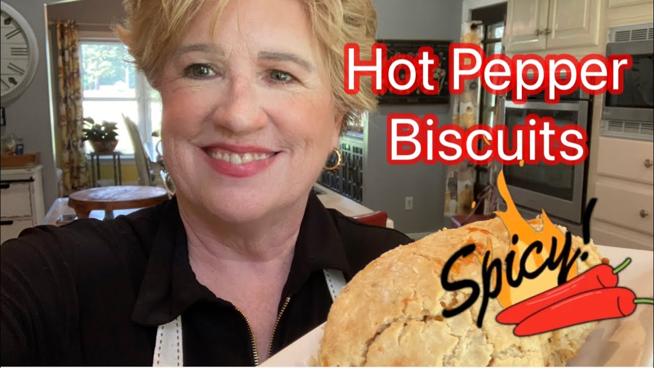 Hot Red Pepper Biscuits! Homemade and So Simple! - YouTube