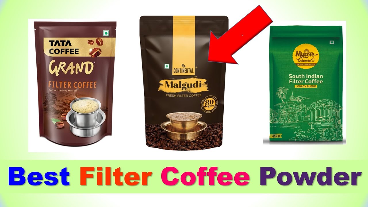 Best Filter Coffee Powder in India 2024 | सबसे अच्छा फ़िल्टर कॉफ़ी ...