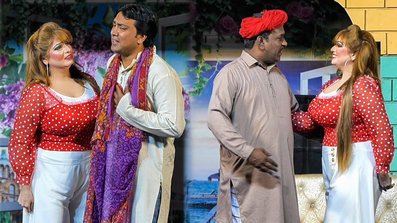 Aslam Chita With Arzoo Shaikh & Falak Shair | New Best Comedy Stage ...