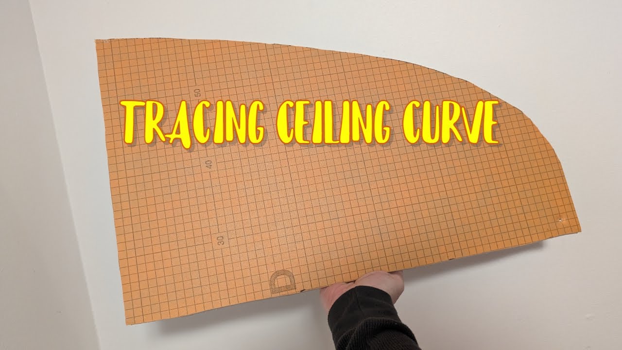 How To Trace The Ceiling Curve In A Skoolie (School Bus Conversion ...