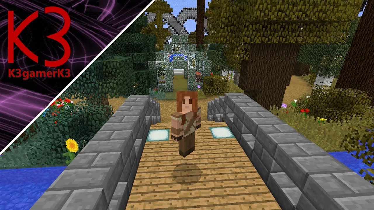 Greenhouse / Arboretum! Minecraft Castle Build Series ep11 - YouTube