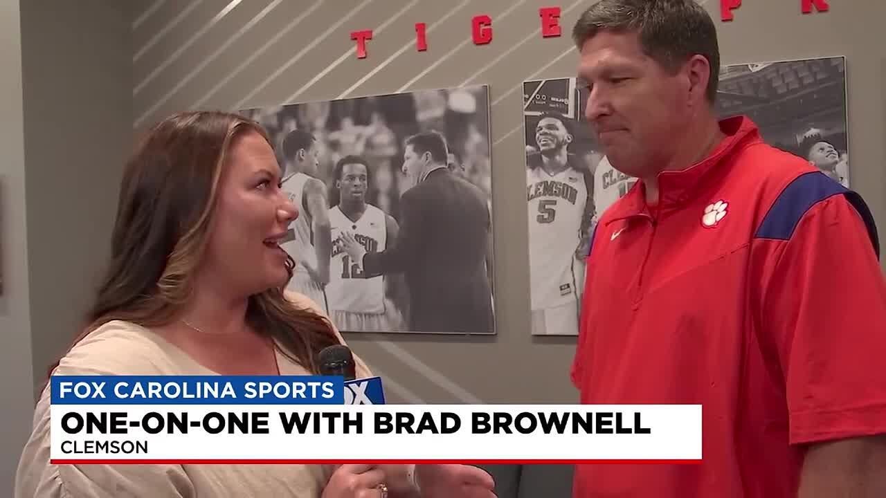 Clemson Basketball Head Coach Brad Brownell talks one-on-on with FOX ...