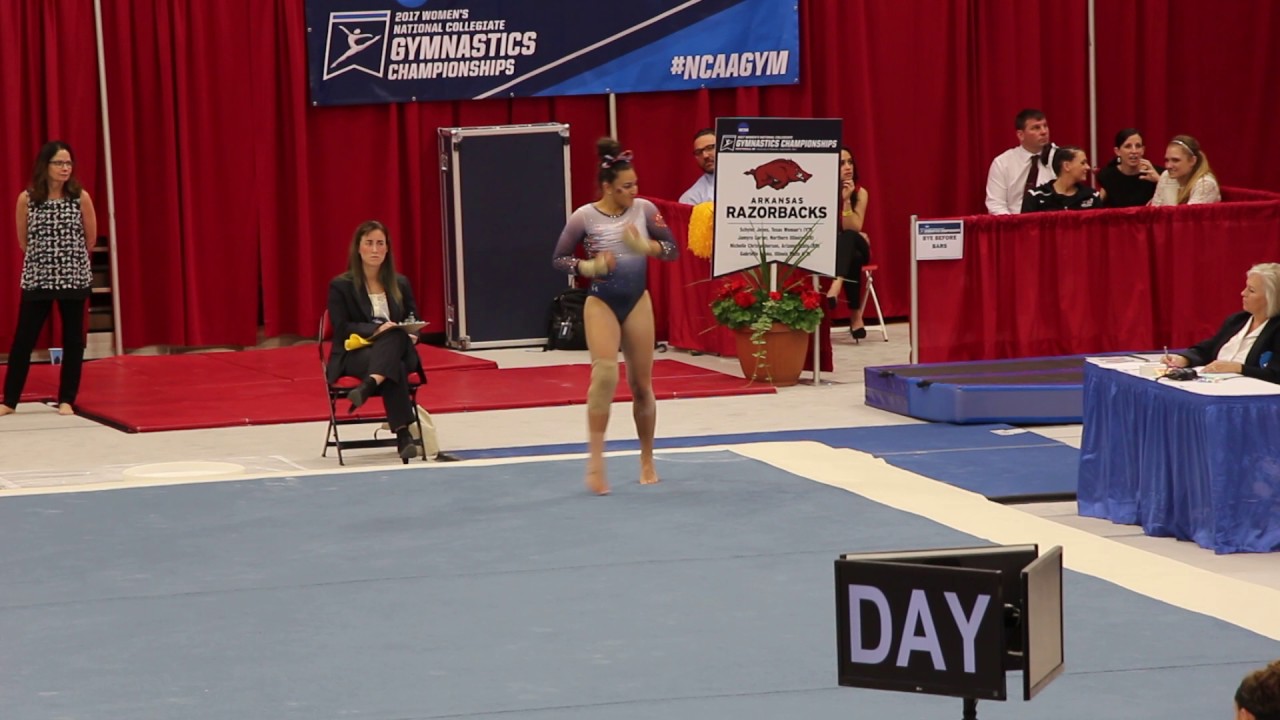 2017 NCAA REGIONALS- Gracie Day FX - YouTube