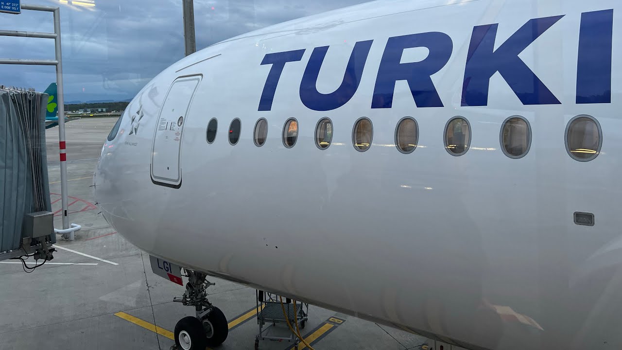 NEW Airbus A350 Made for Aeroflot Turkish Airlines 2.5 Hr Flight ...