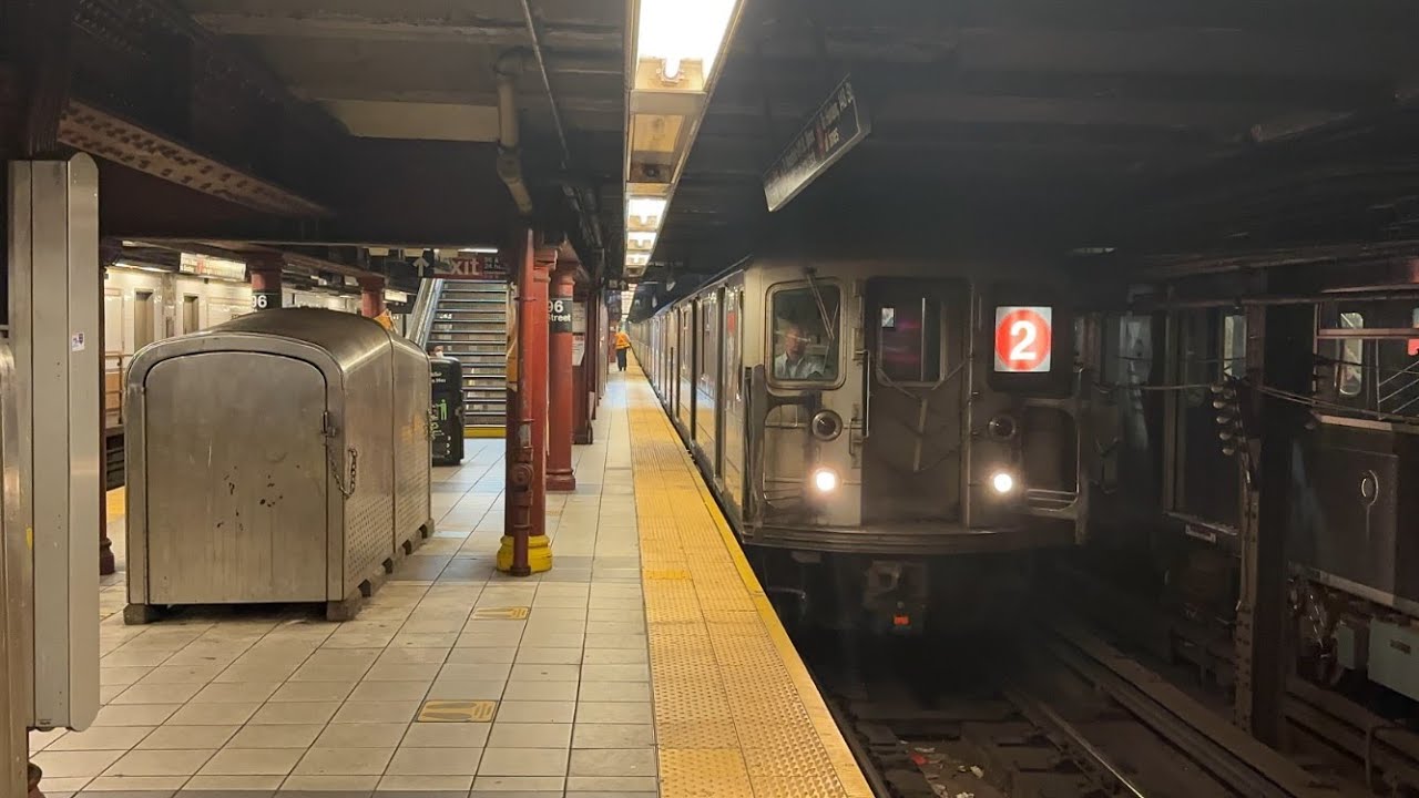 R62/R62A/R142 2 Trains End At 96th Street With R62A Uptown 1 Trains ...