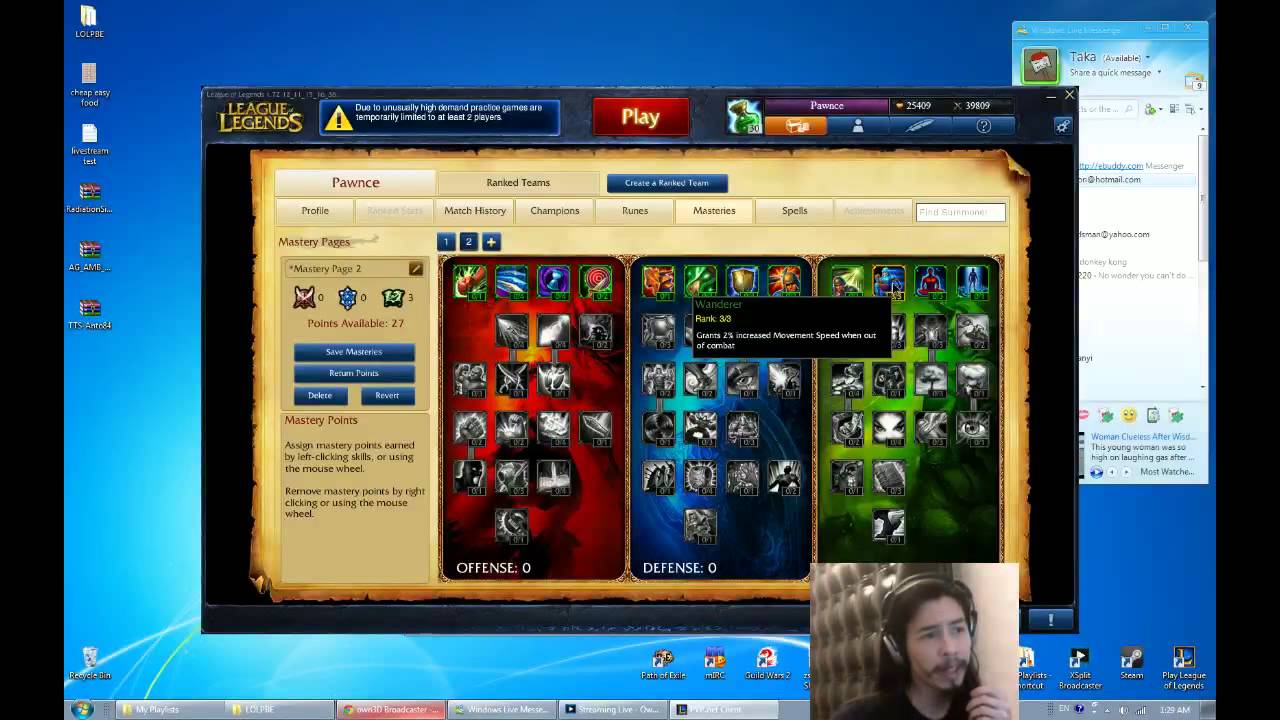 Season 3 Mastery Page Update Spotlight - League of Legends Patch ...