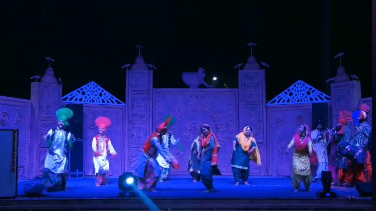 Punjabi Dance Jindua Choreography live Performance - YouTube