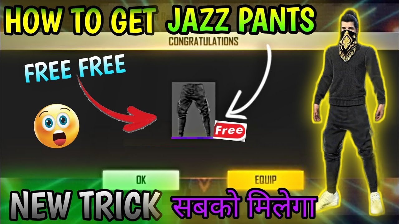 How To Get Classic Jazz Pants For Free In Free Fire | How To Get Jazz ...