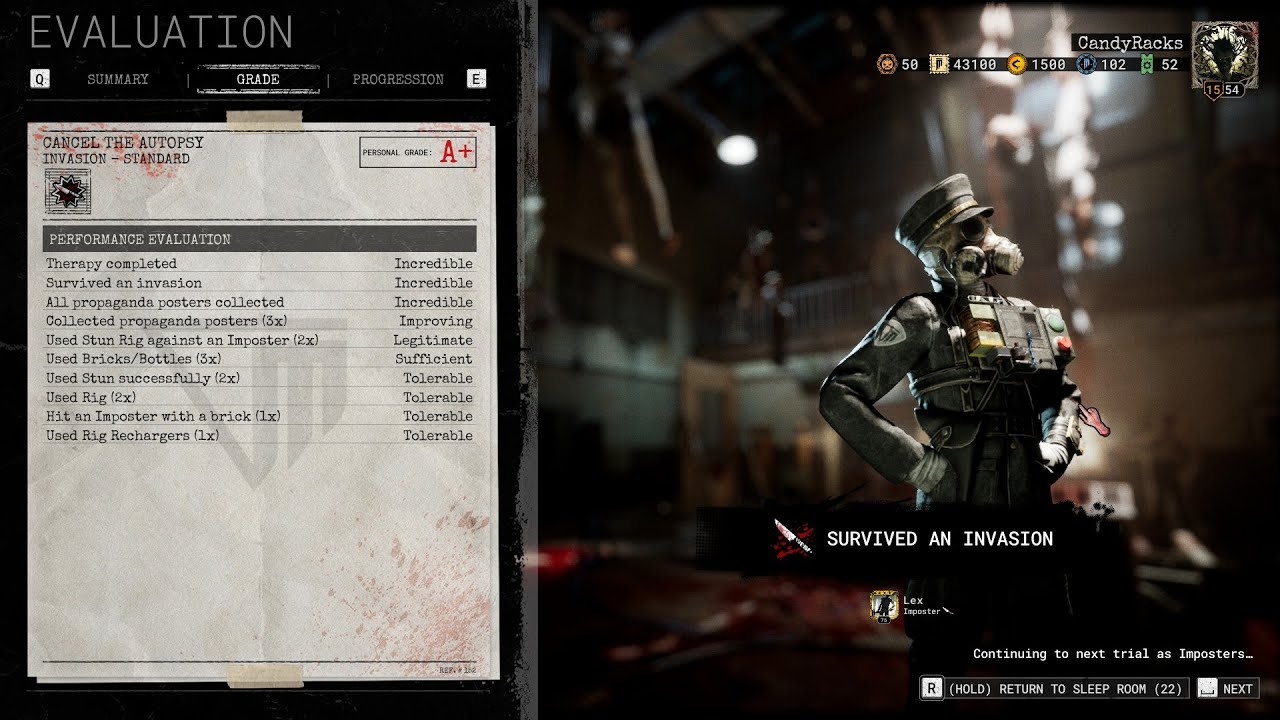 Outlast Trials - Invasion 1v1: Reagent A+ Cancel The Autopsy (Solo, No ...