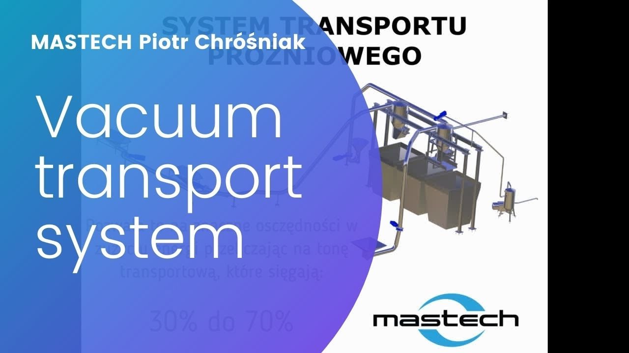 Vacuum transport system/System transportu próżniowego - YouTube