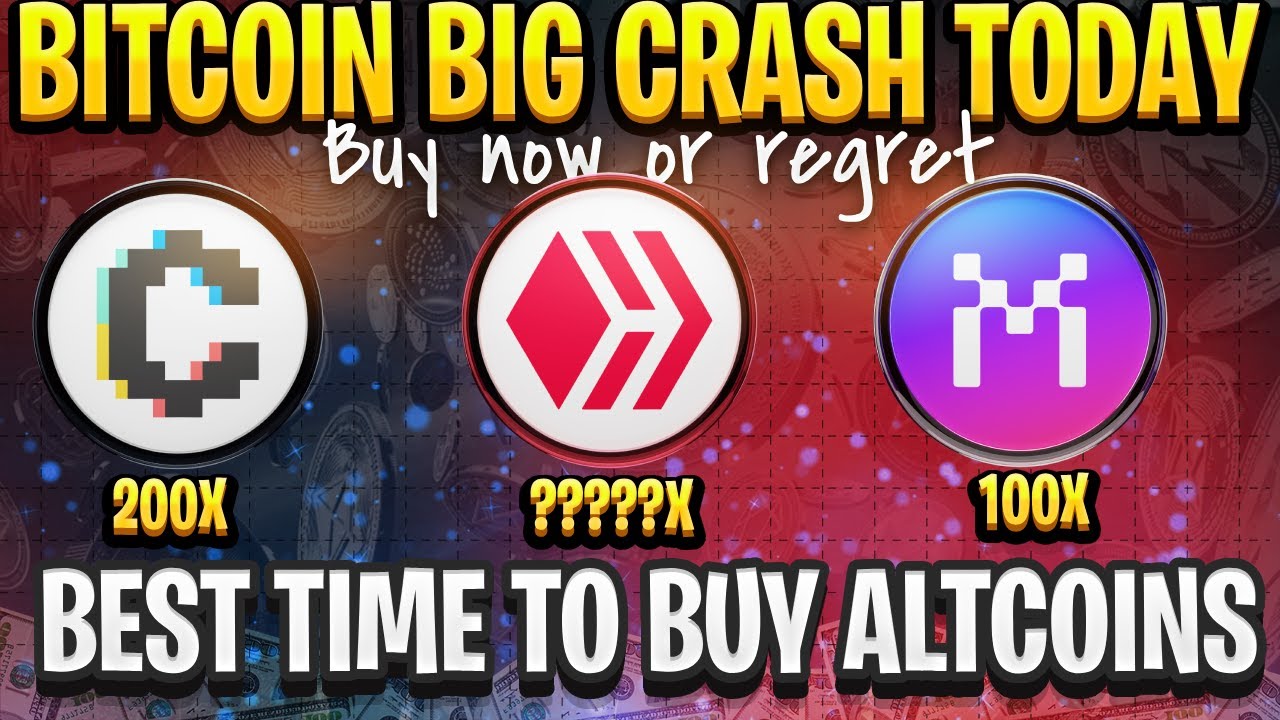 BITCOIN BIG CRASH TODAY - BITCOIN MORE CRASH COMING 50K NEXT | BEST ...