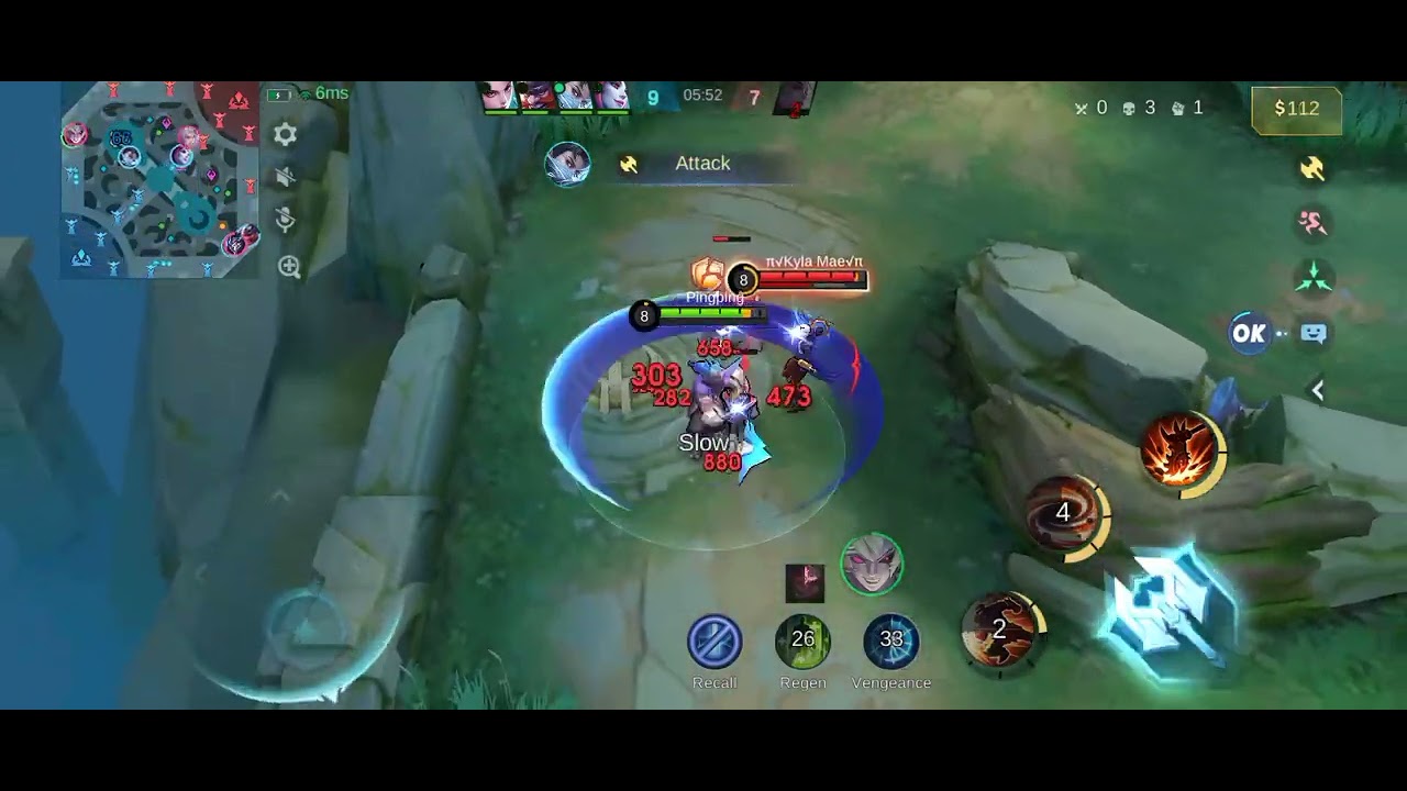 MLBB Balmond Gameplay Advance Server - YouTube