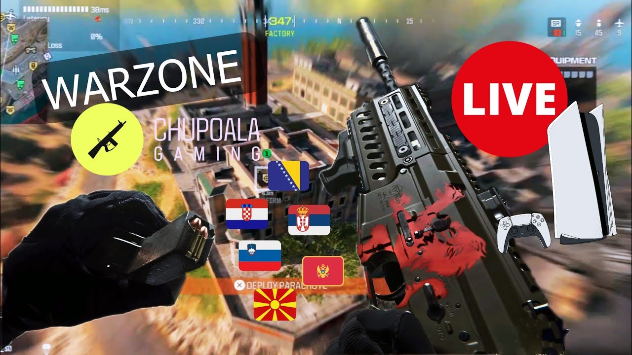 🔴 LIVE Chupala Call of Duty Warzone Balkan Gaming 🇸🇮🇷🇸🇭🇷🇧🇦 - YouTube