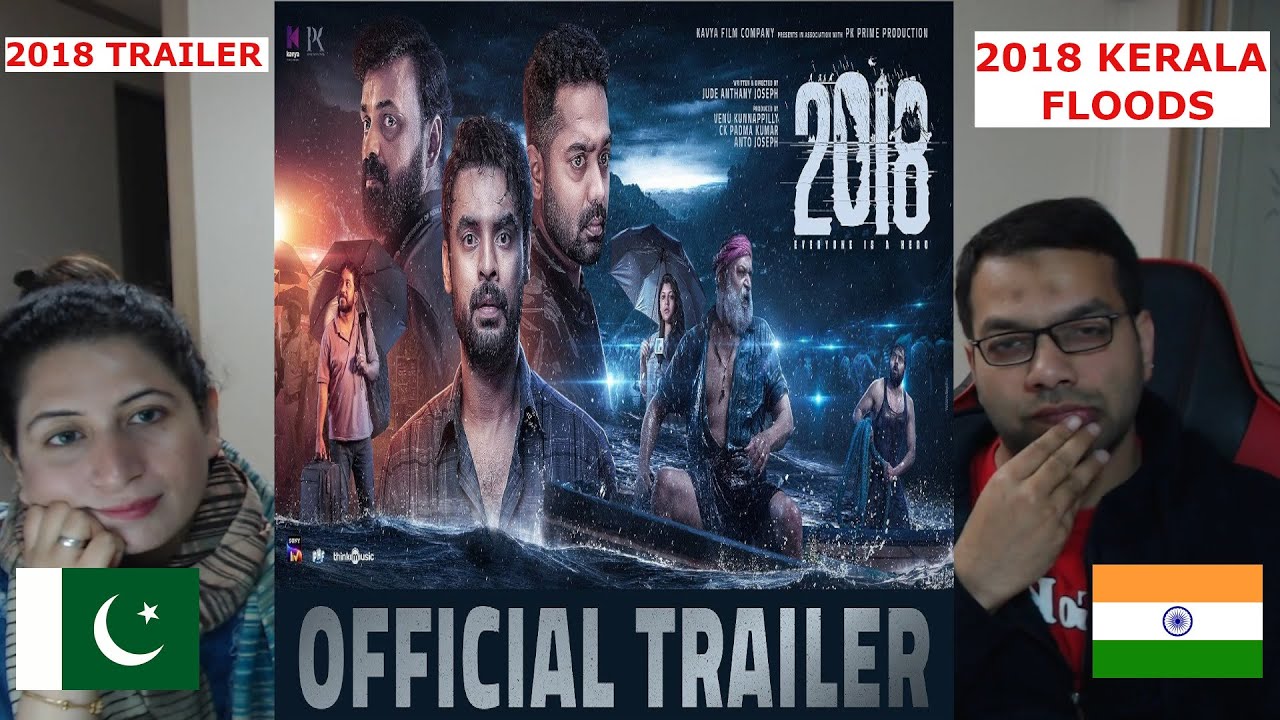 Pakistani Couple Reacts To 2018 | Official Trailer | Tovino Thomas | Jude Anthany Joseph | Nobin ...