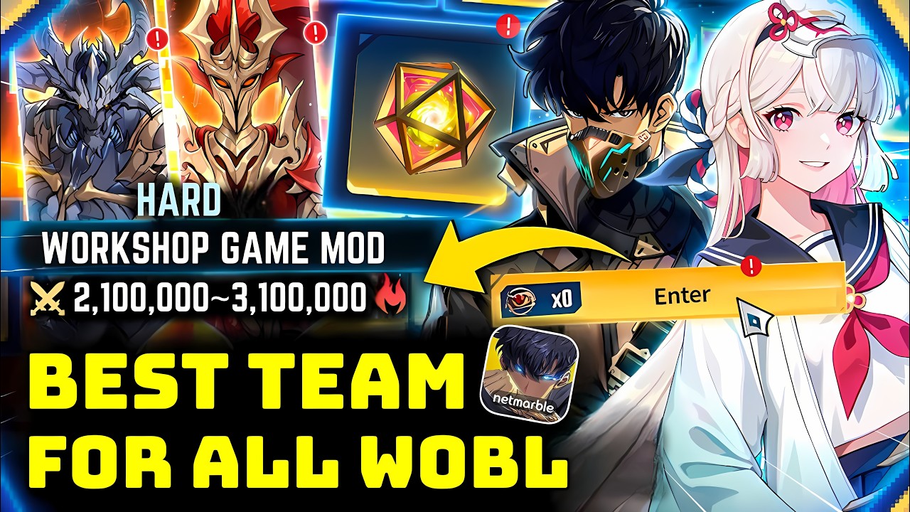 Best Team Build For All Elemental Type To Clear Every Workshop Wobl ...