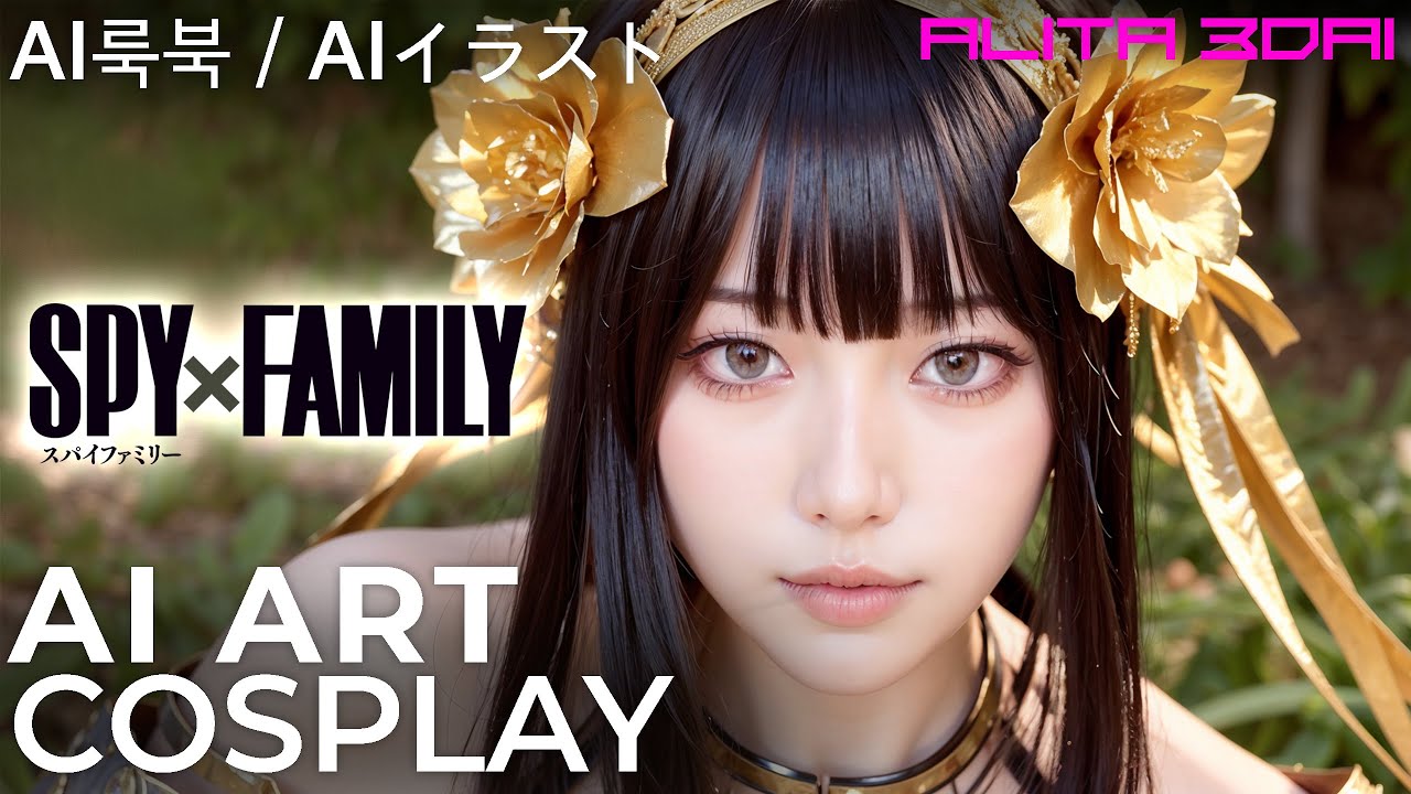 [4K 3D + Ai Art] Yor Forger Spy X Family Cosplay #ai #lookbook #19 ai ...