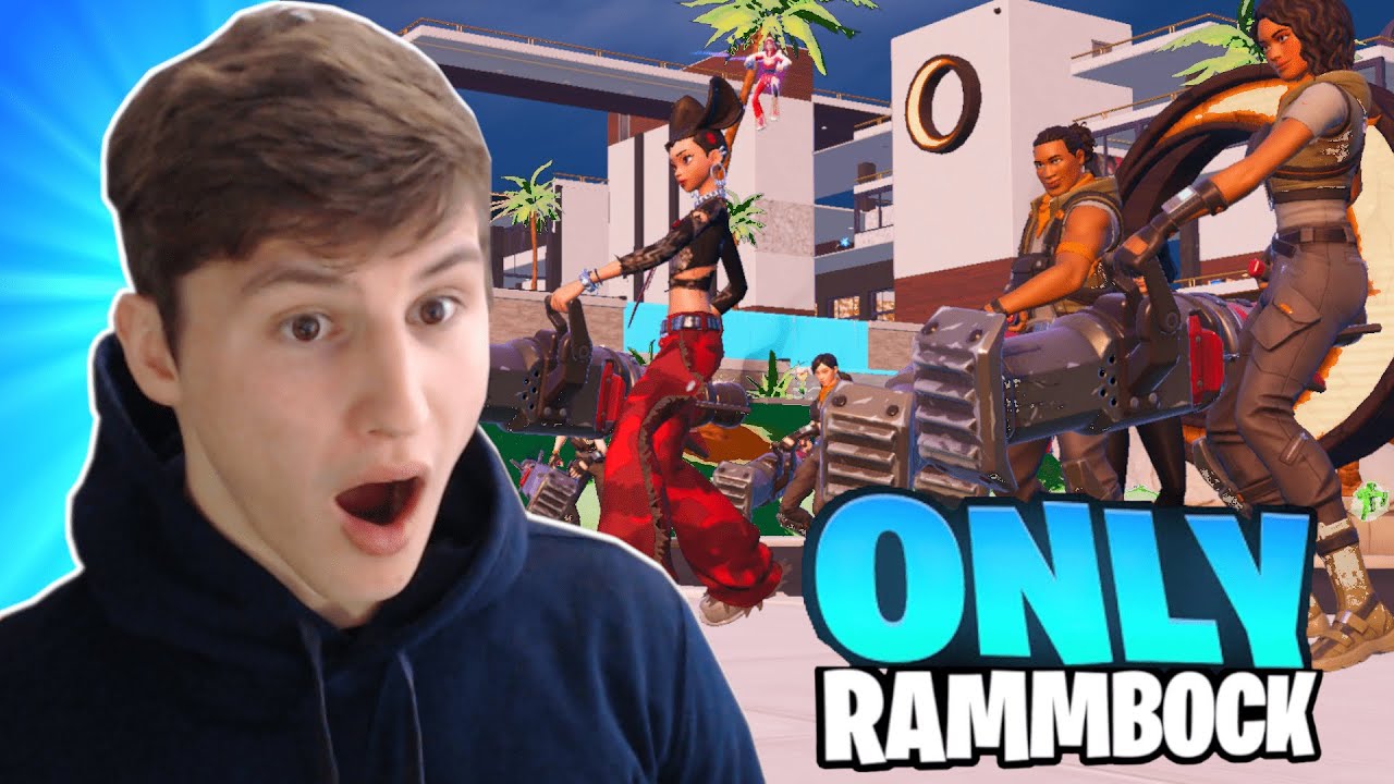 Ich Veranstalte Das “only Rammbock“ Turnier In Fortnite Chapter 4