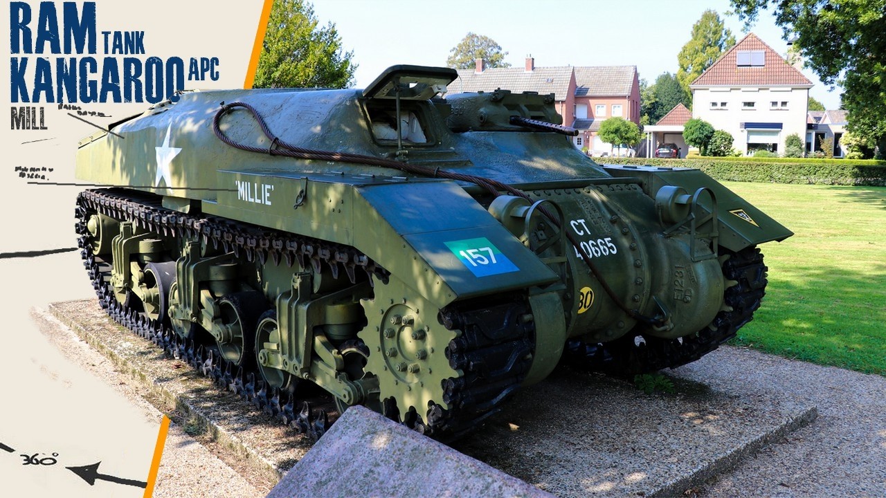 Ram Kangaroo APC - Walkaround - Monument Mill. - YouTube