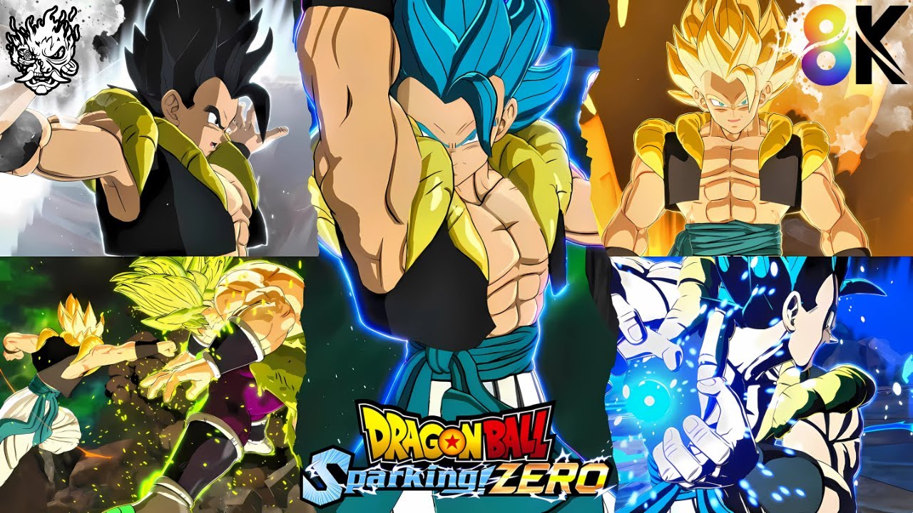 DRAGON BALL: Sparking! ZERO - Gogeta All Special Moves ...