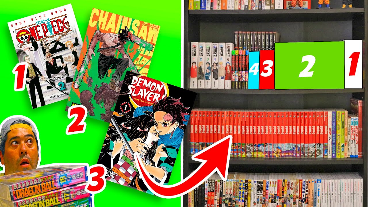 COMO ORGANIZAR MANGAS CORRECTAMENTE 📚 TU COLECCION DE MANGA BIEN ...