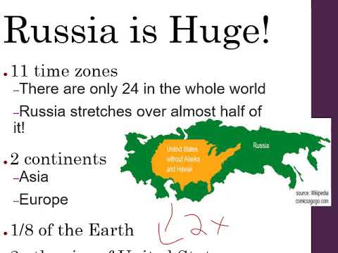 Eastern Europe and Russian Geography - YouTube
