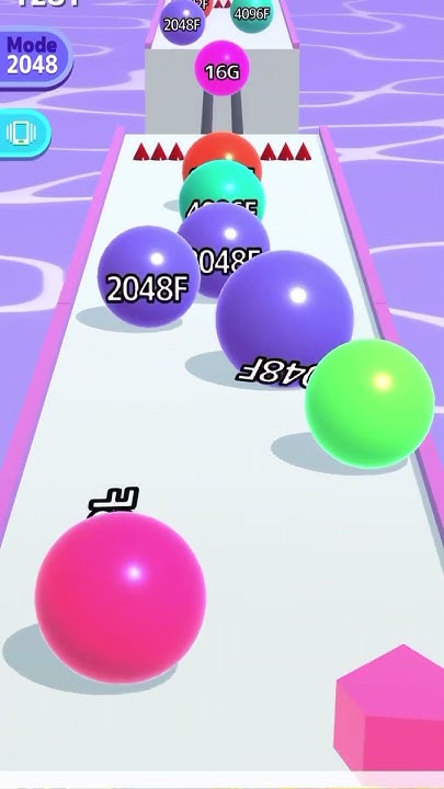 Ball 🥎 2048 fun game play #ball2048reels #instagramball2048reel # ...
