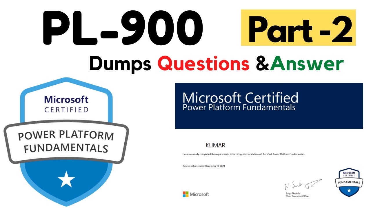 Microsoft Power platform Fundamentals Updated||Part-2 || PL-900 || 200% ...
