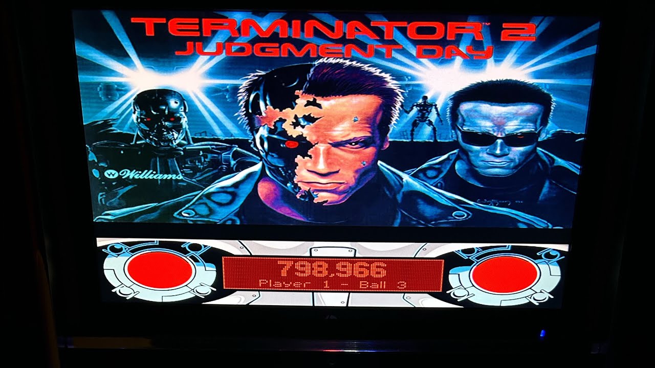 Terminator 2 Judgment Day On Future Pinball - YouTube
