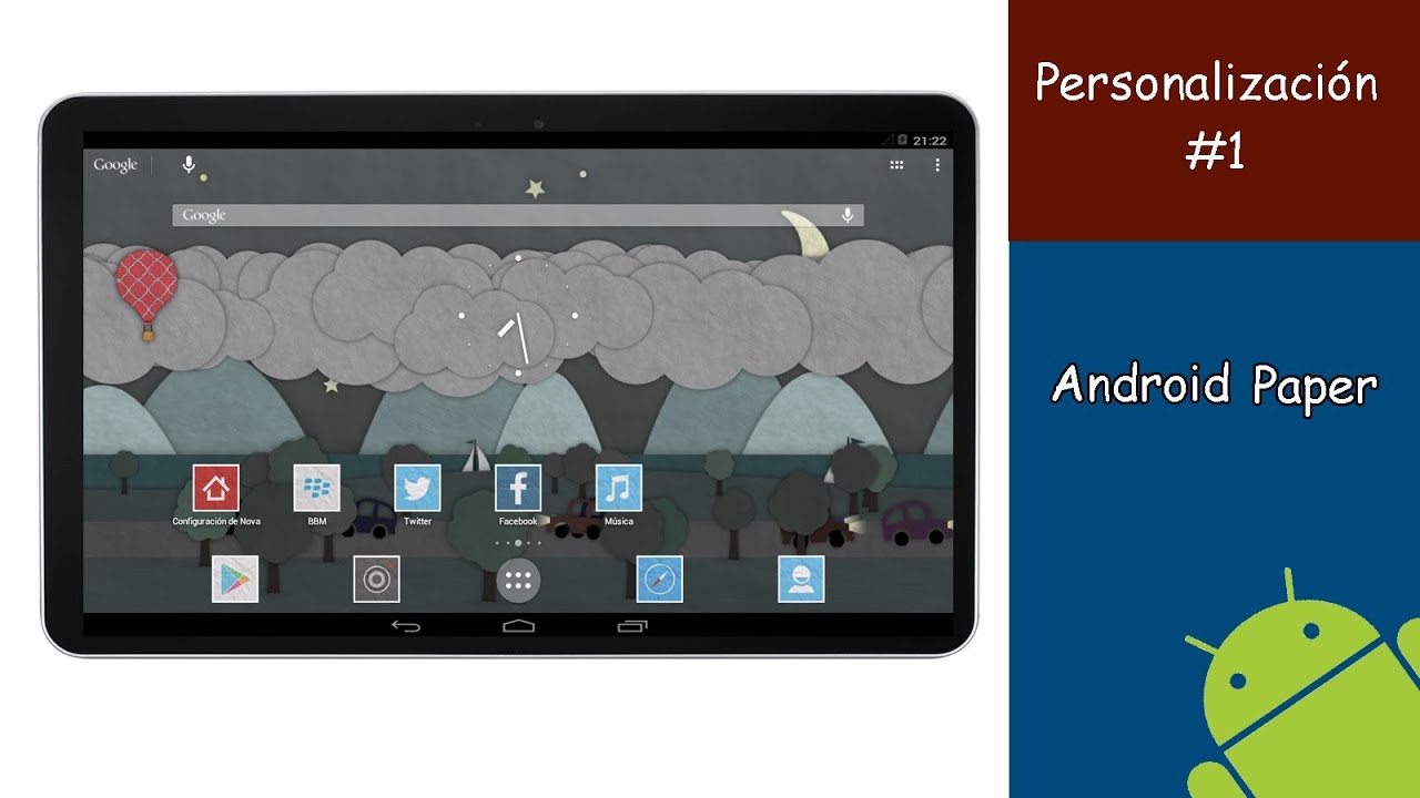 Personalización #1: Android Paper [Papers icons - Paperland wallpapers ...