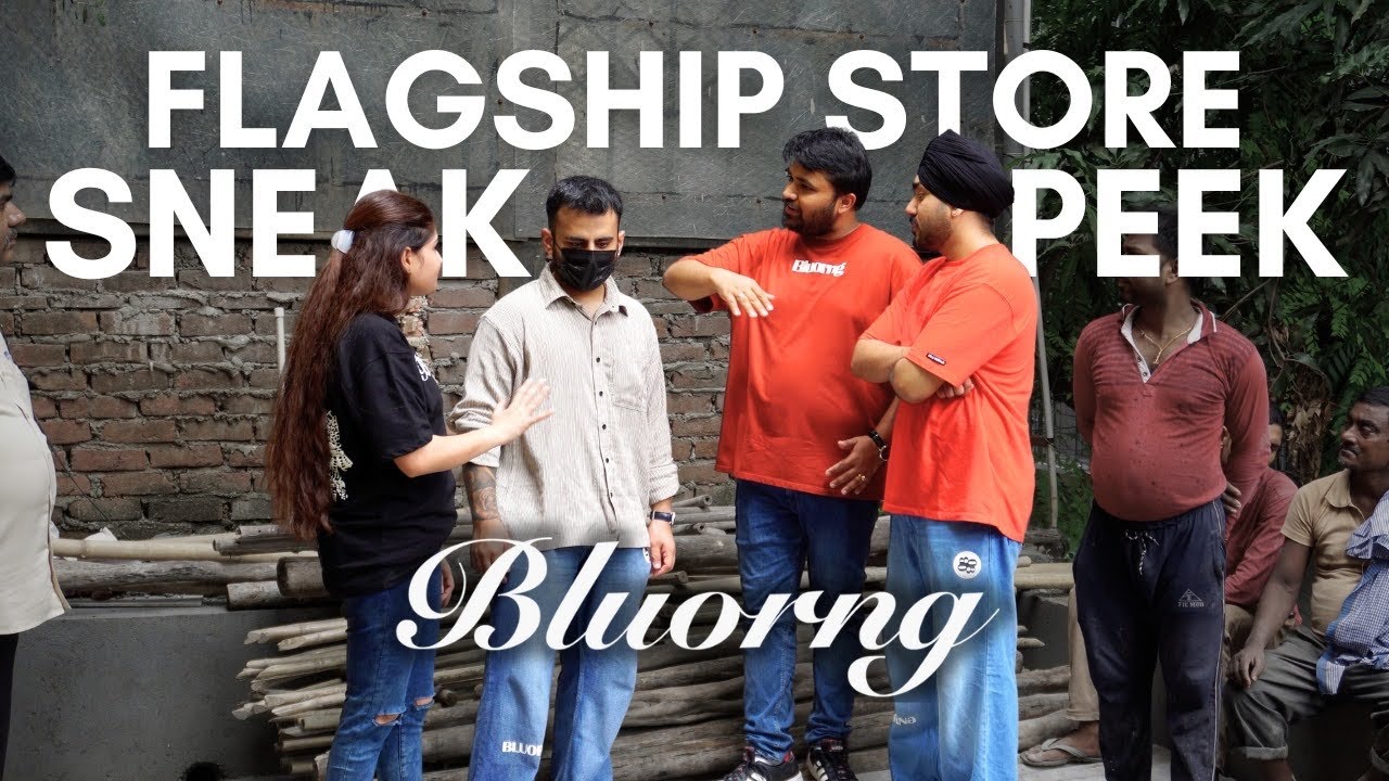Bluorng Flagship Store New Delhi (SNEAK PEEK) - YouTube