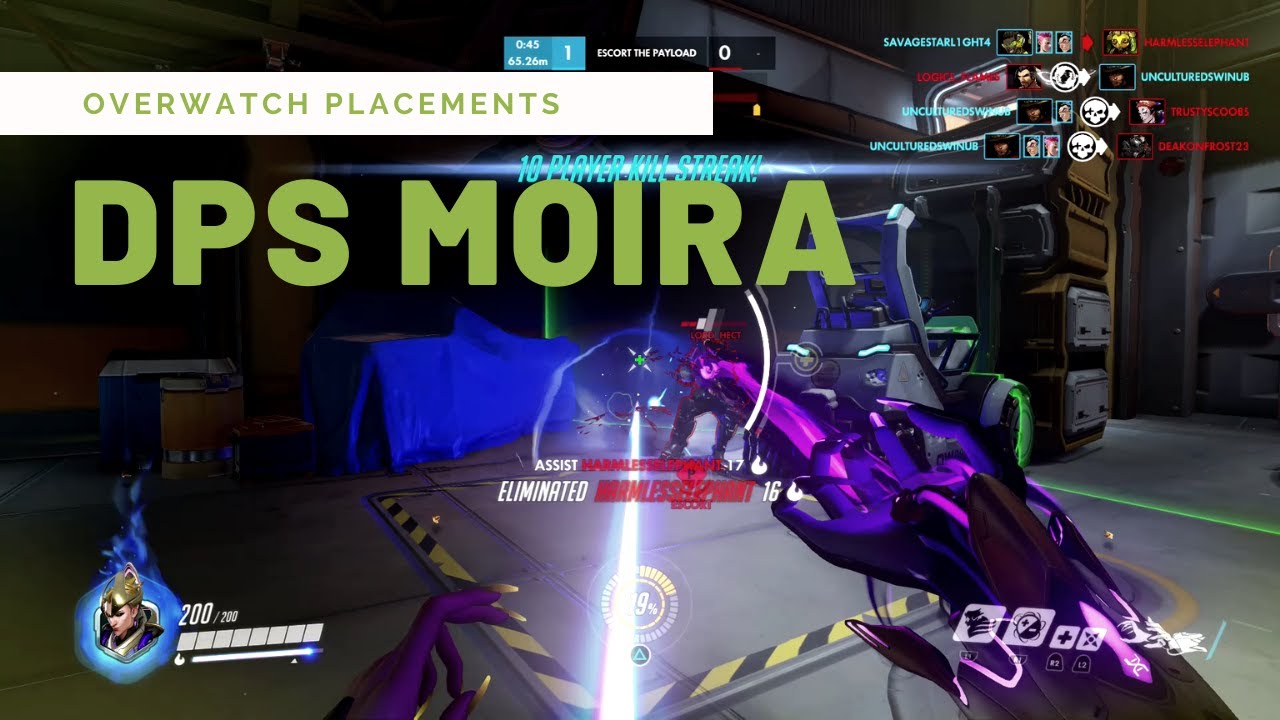 How to be a DPS Moira | Overwatch Moira Gameplay - YouTube