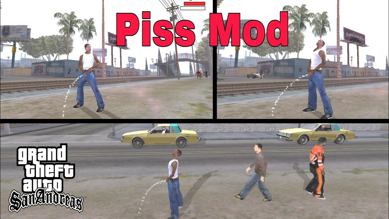 How to install piss mod for gta San Andreas Android | gta san Andreas ...