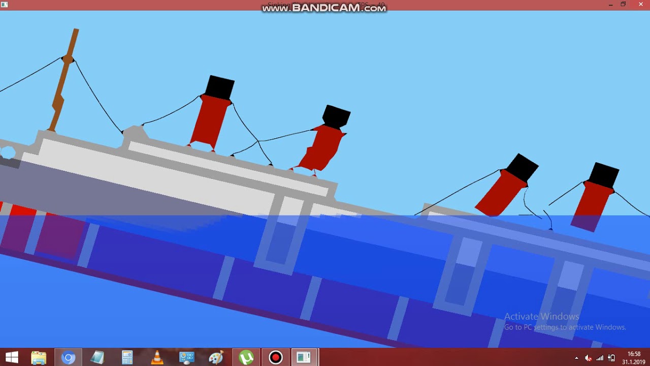 ship sinking .sinking simulator 2 - YouTube